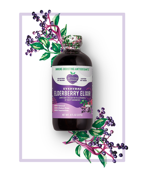Elderberry Elixir Immune Support | All Things Elderberry