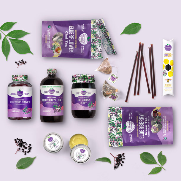 Energy Boosters | Elderberry Elixir, Jelly, Tea, & Honey – All Things Elderberry